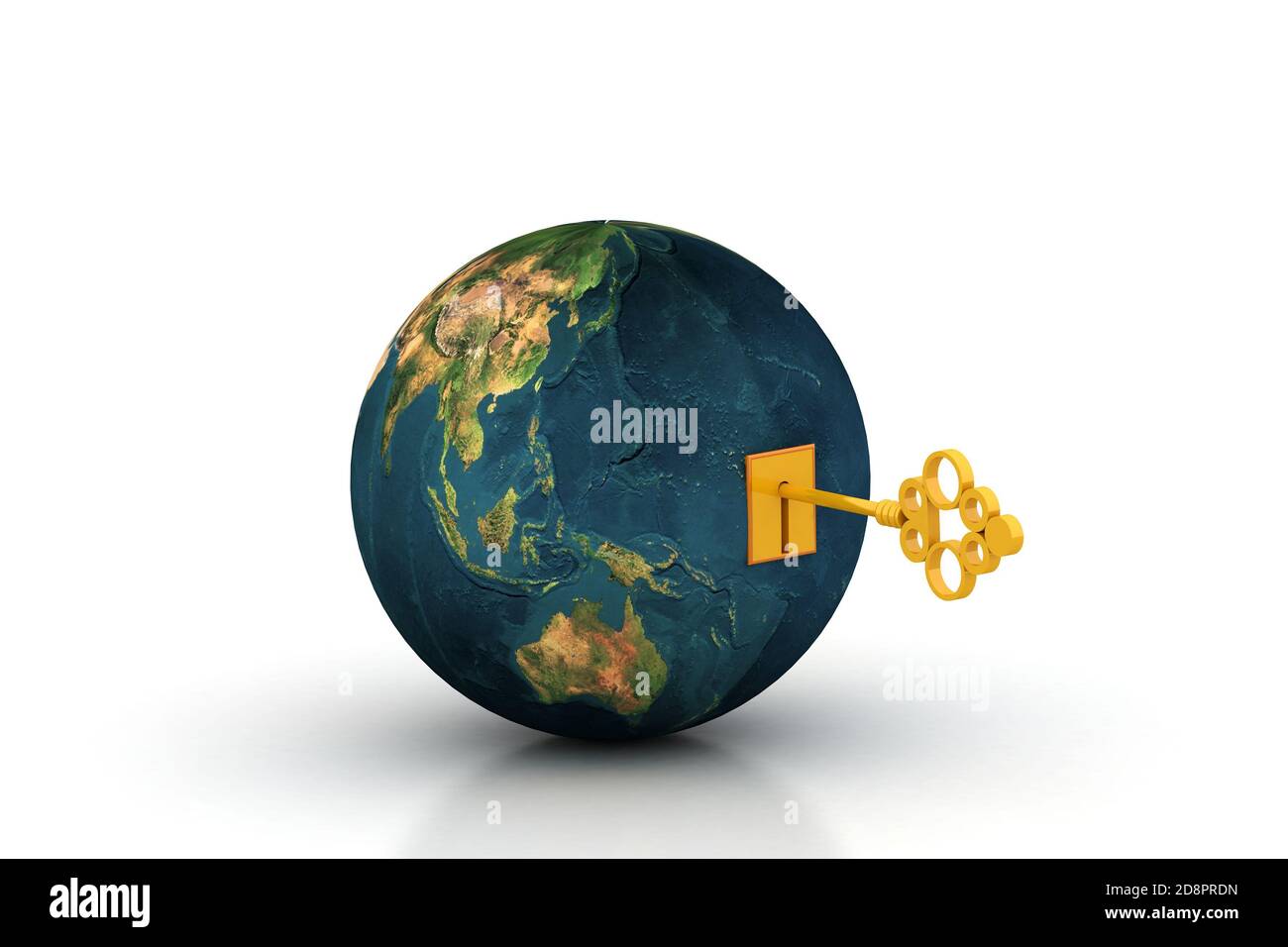 Key of the world Stock Photo - Alamy