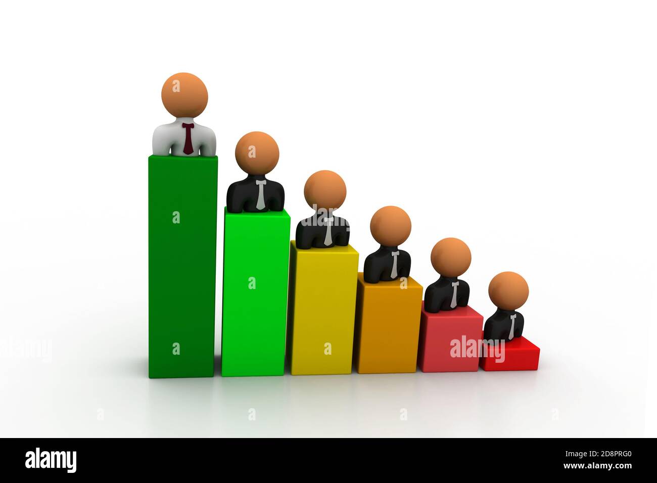 Business people, graph Stock Photo - Alamy