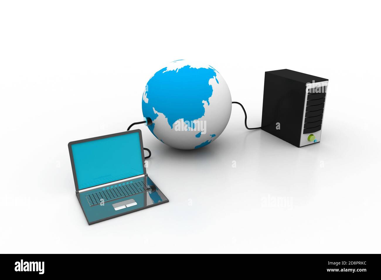 Global computer network Stock Photo - Alamy