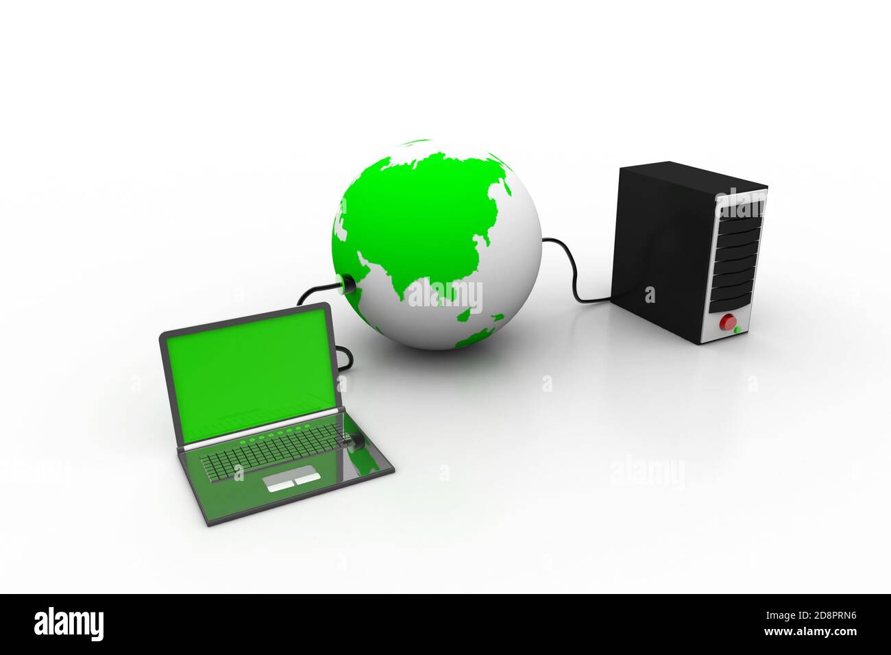 Global computer network Stock Photo - Alamy