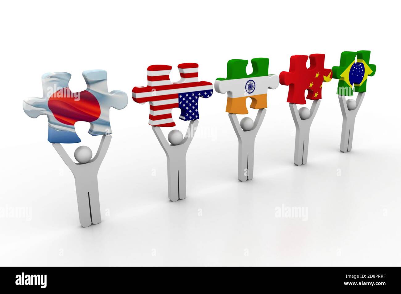 Country puzzle concept Stock Photo - Alamy