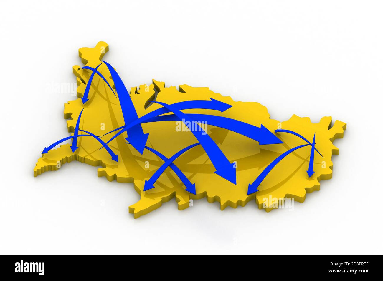 Trade networking. Business concept Stock Photo - Alamy