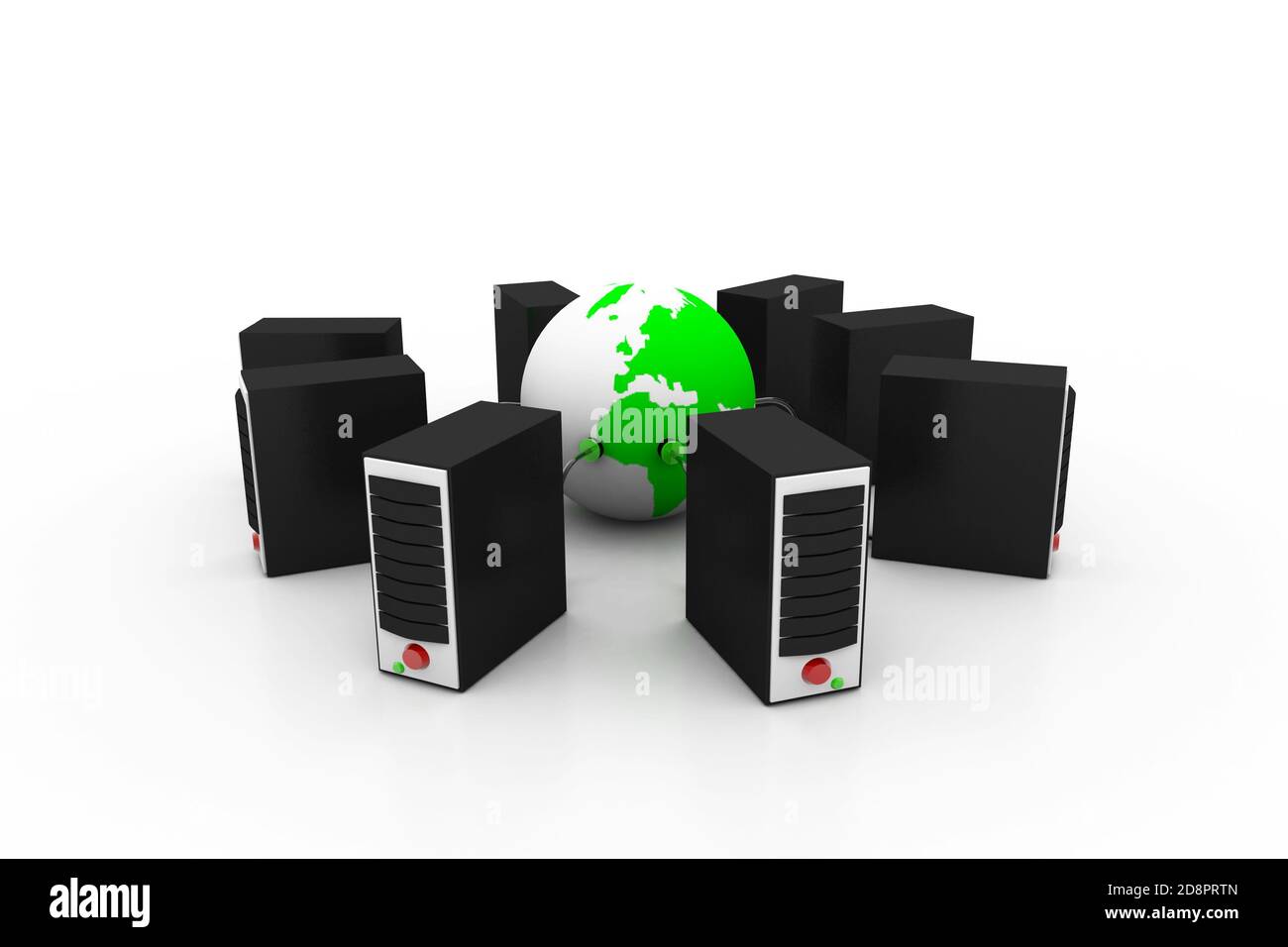 Global computer network Stock Photo - Alamy