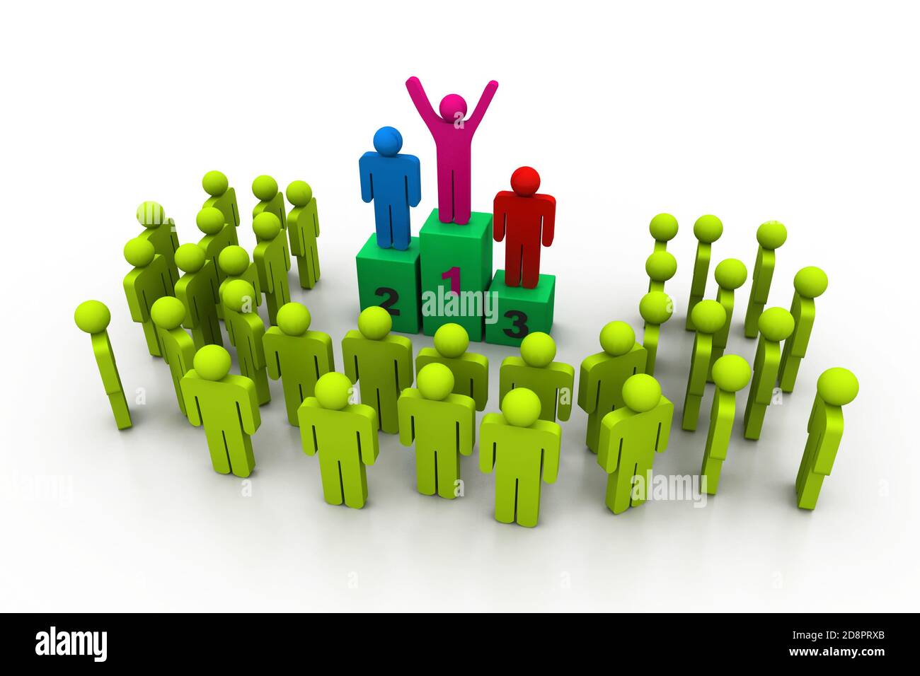 Team leader concept Stock Photo - Alamy