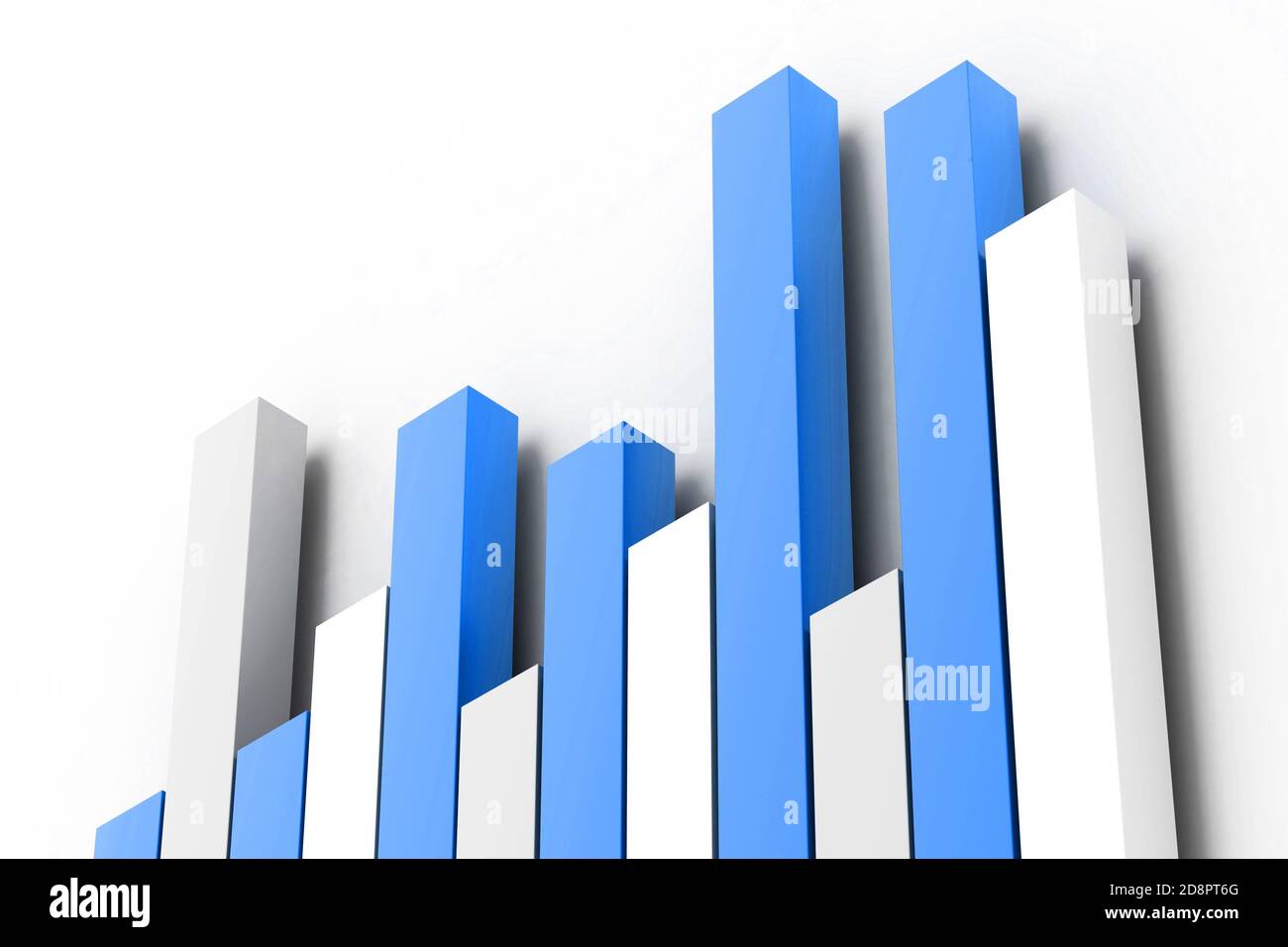 Growing business graph Stock Photo - Alamy