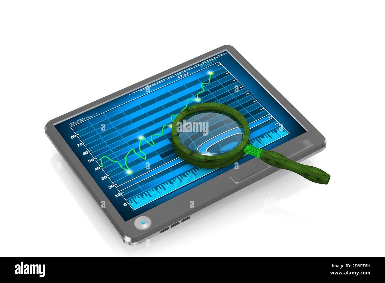 Analysing data Cut Out Stock Images & Pictures - Alamy