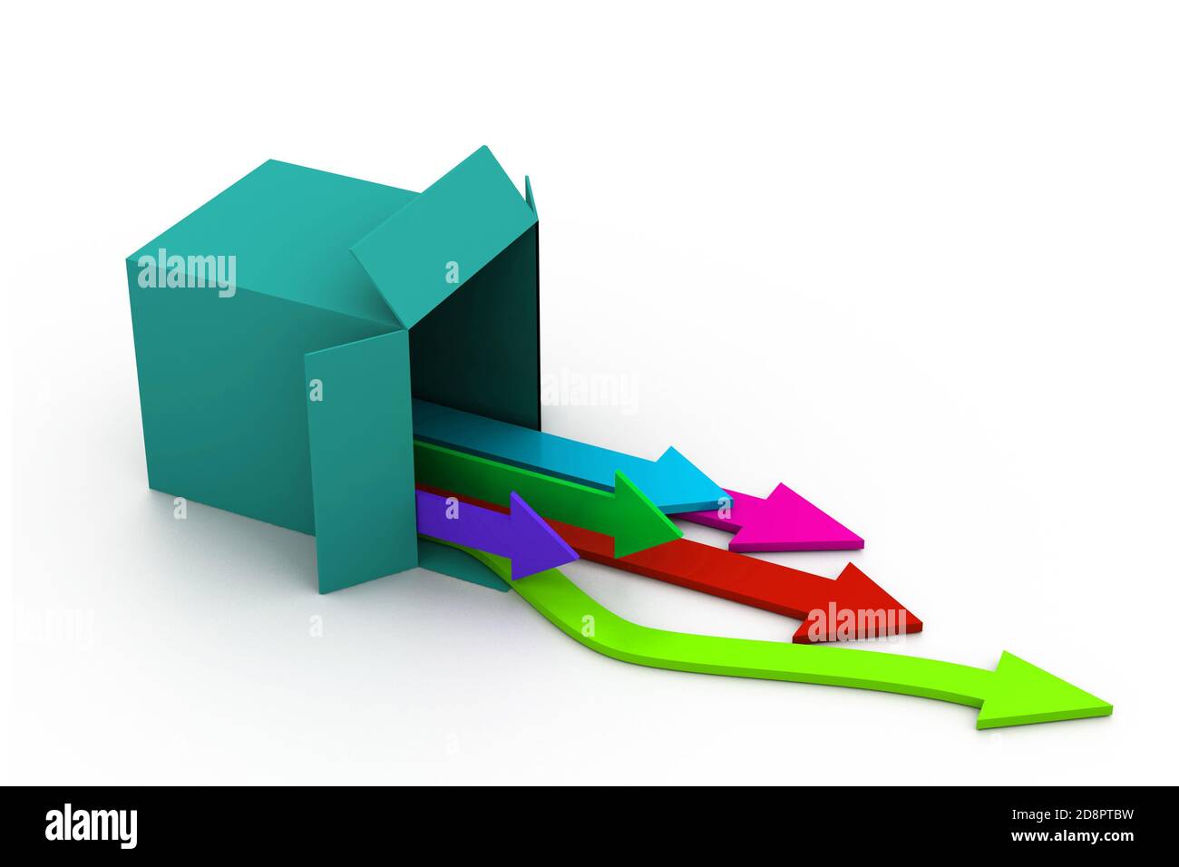 Out of the box Stock Photo - Alamy