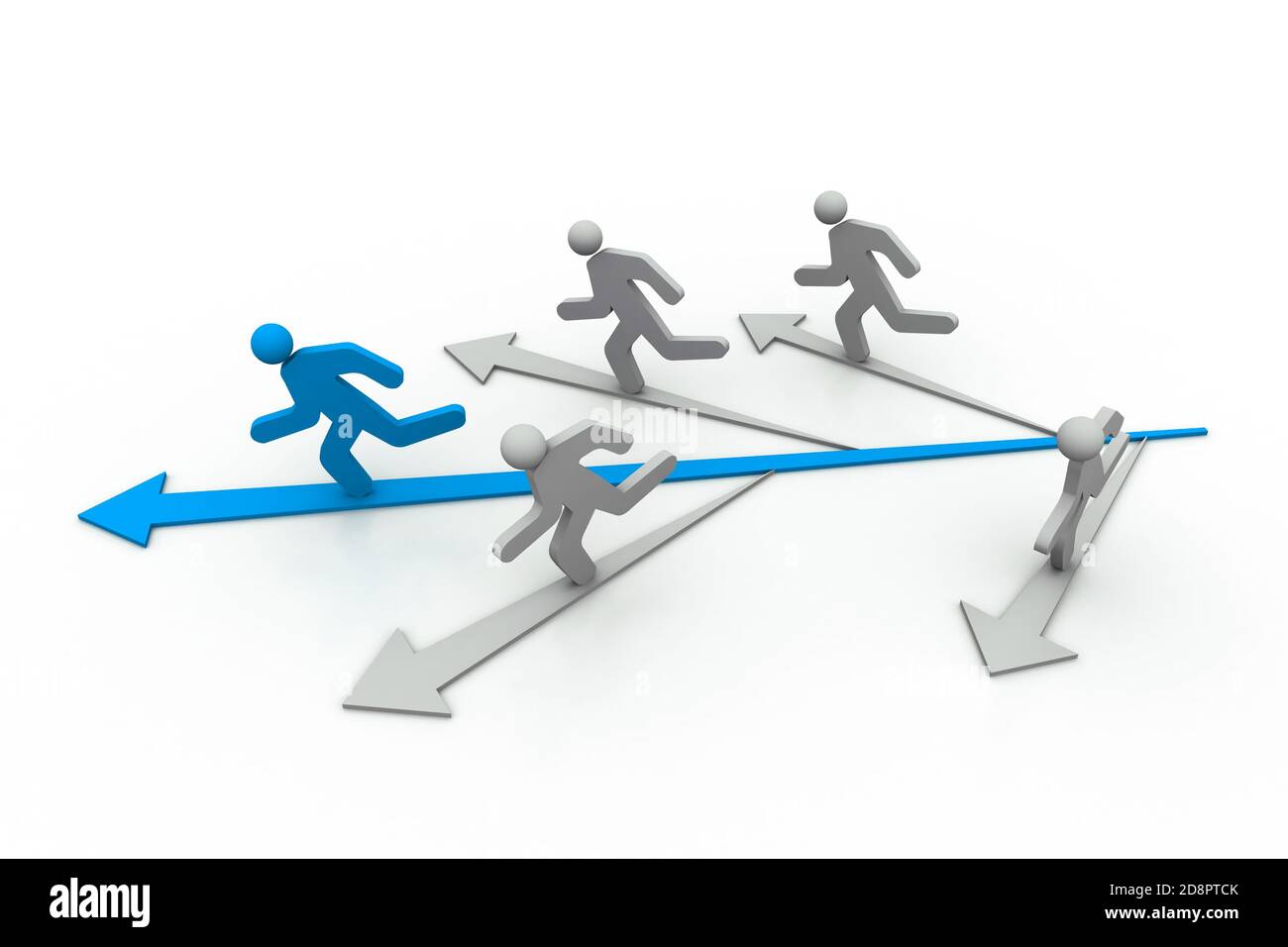 Direct business way Stock Photo - Alamy