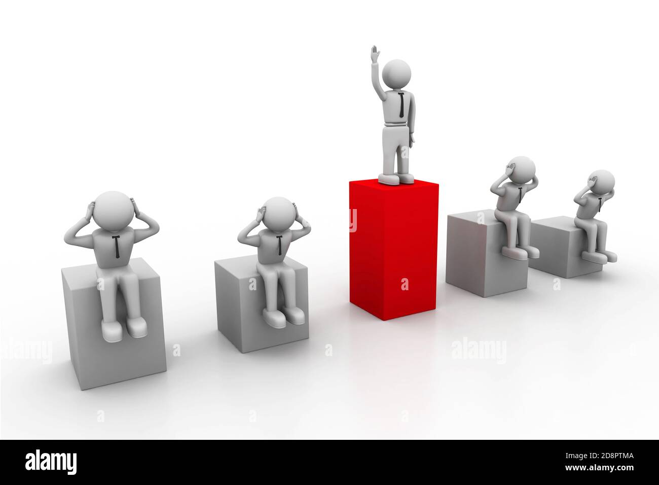 Leader greeting Cut Out Stock Images & Pictures - Alamy