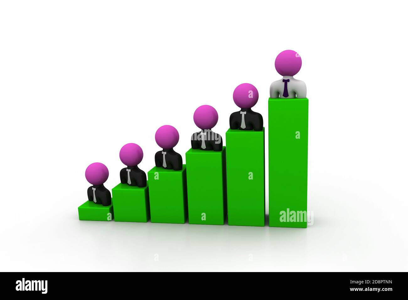 Business people, graph Stock Photo - Alamy