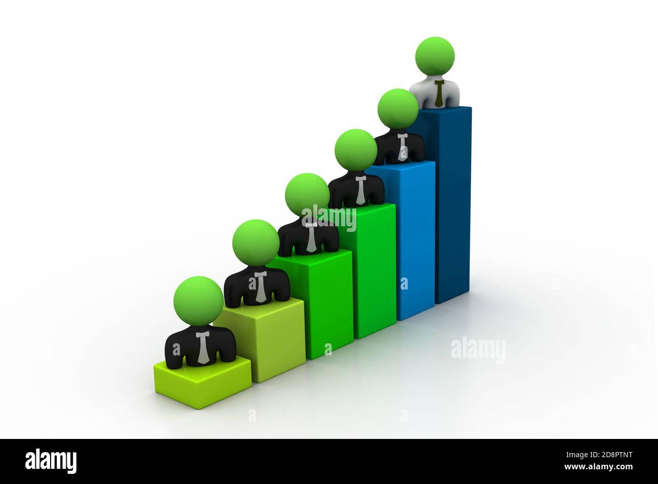 Business people, graph Stock Photo - Alamy