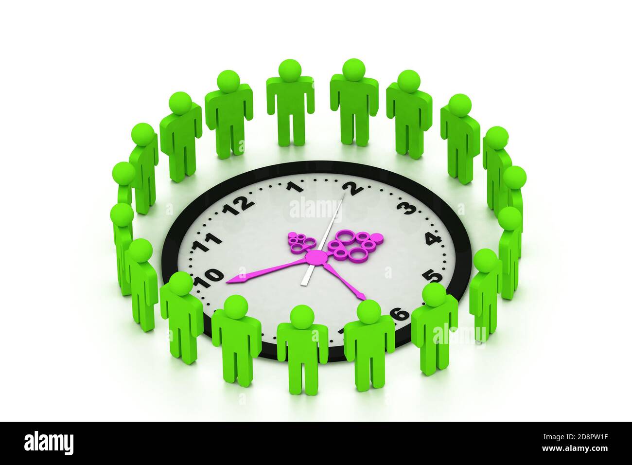 3d working people Stock Photo - Alamy