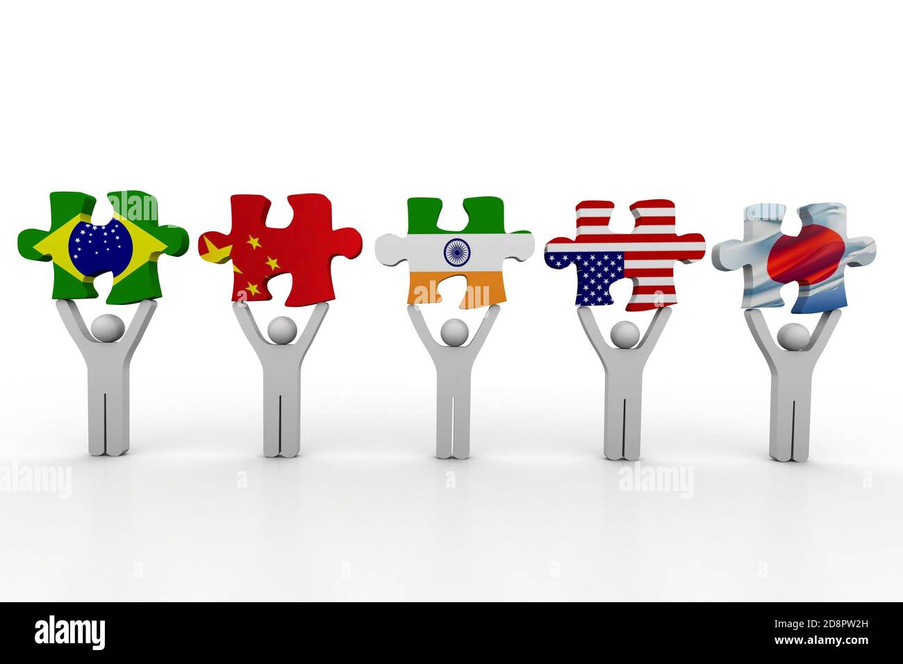 Country puzzle concept Stock Photo - Alamy