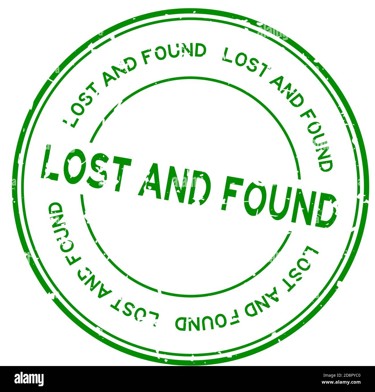 Lost article Stock Vector Images - Alamy