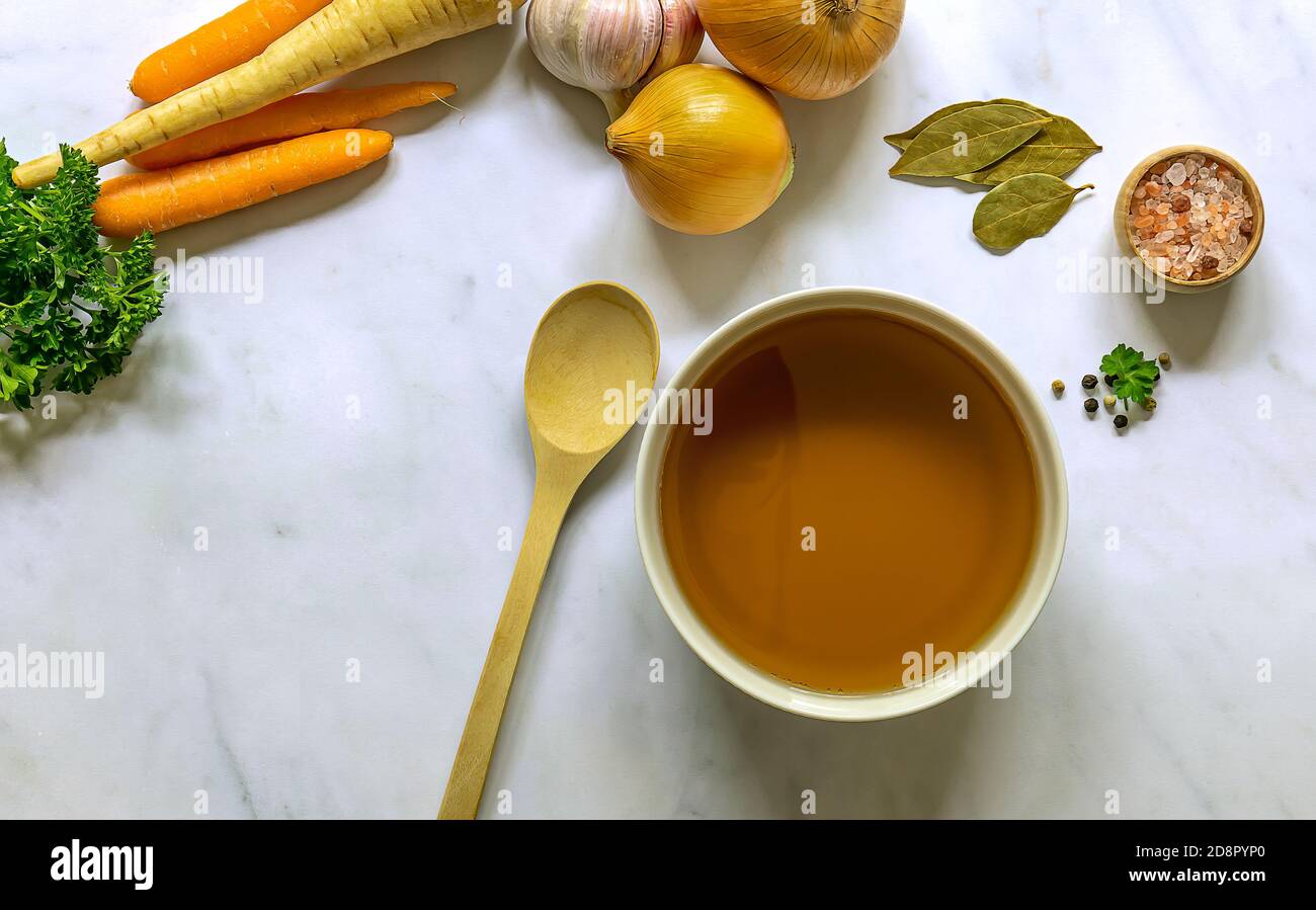 Ingredients for beef broth hi-res stock photography and images - Alamy
