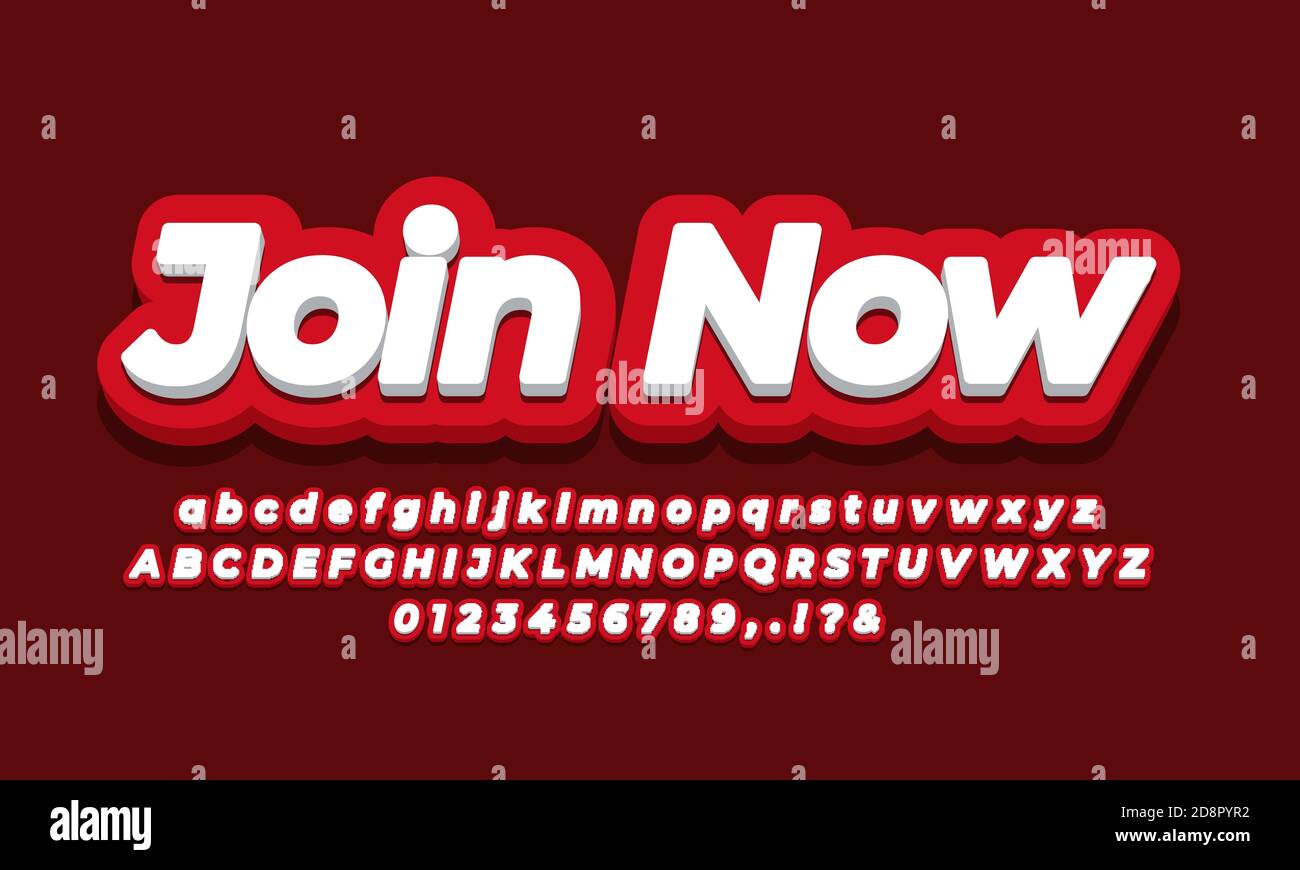Join Now Button Red