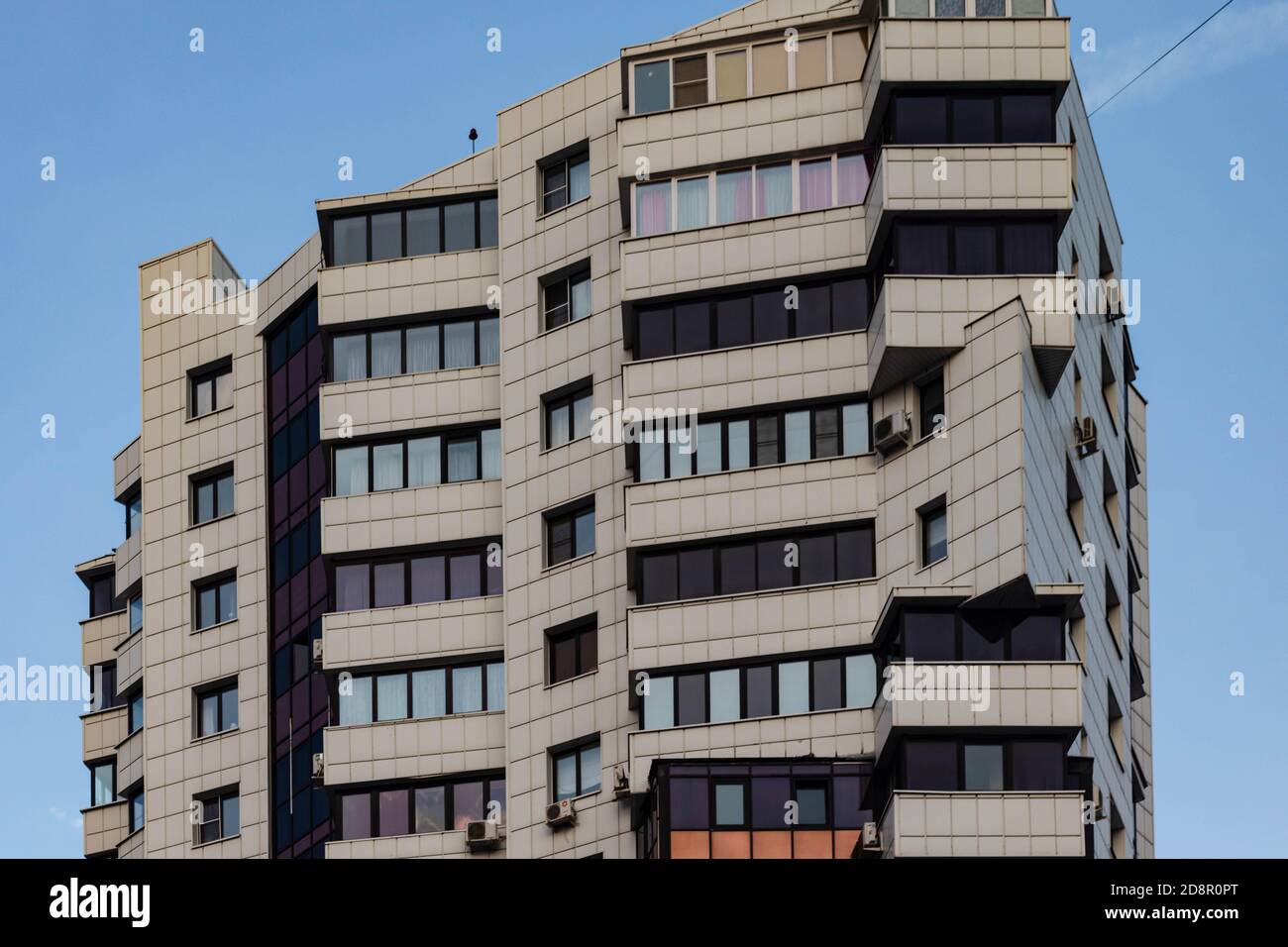 Chelyabinsk, Russia - October 28, 2020, Urban architecture, part of a ...