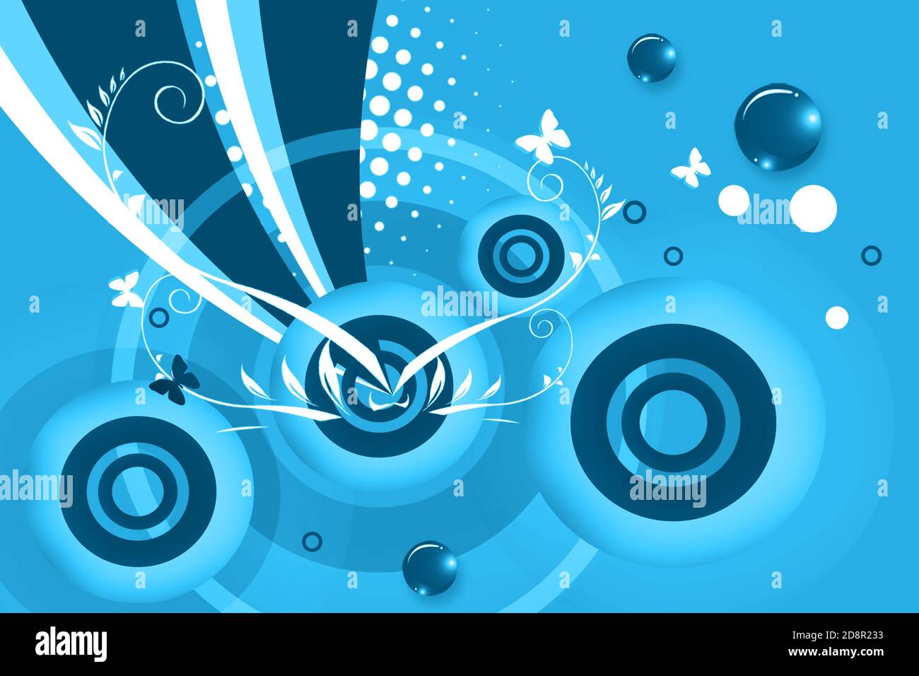 2d illustration of attractive digital background Stock Photo - Alamy