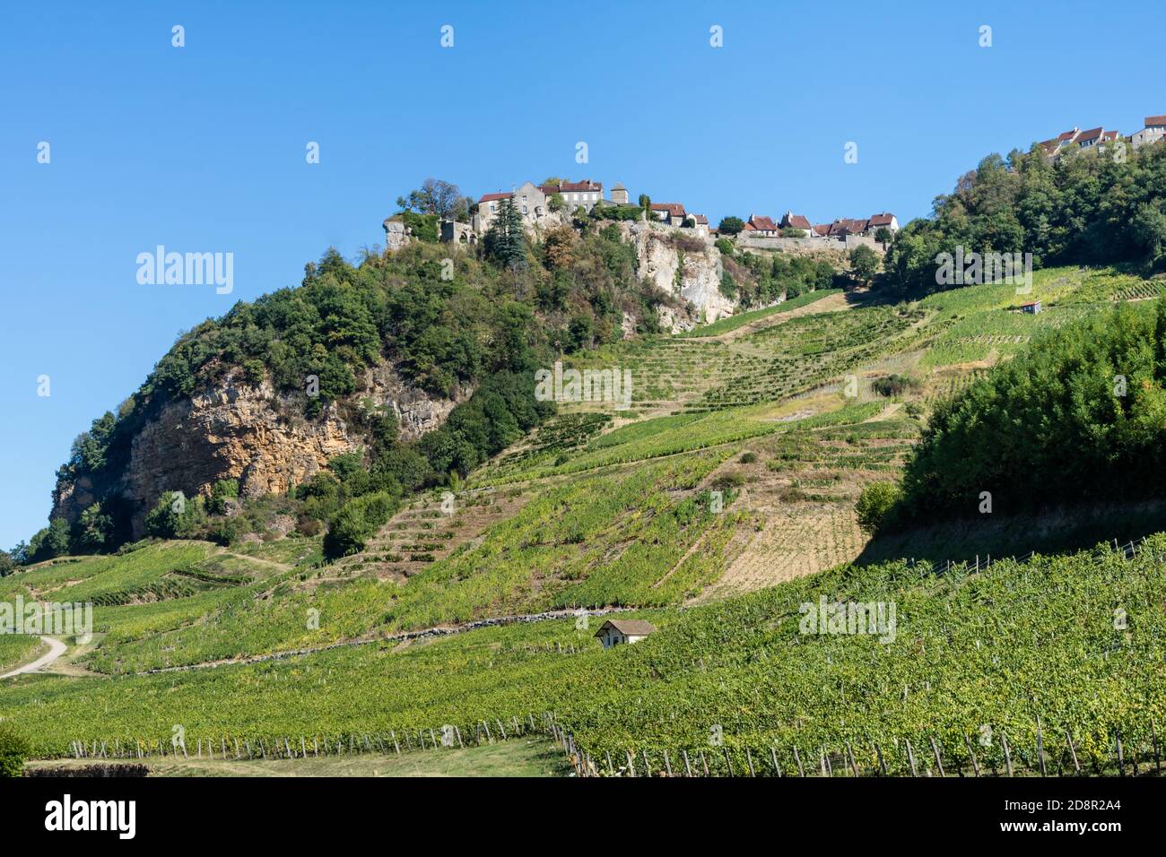 France chateau chalon castle hi-res stock photography and images - Alamy