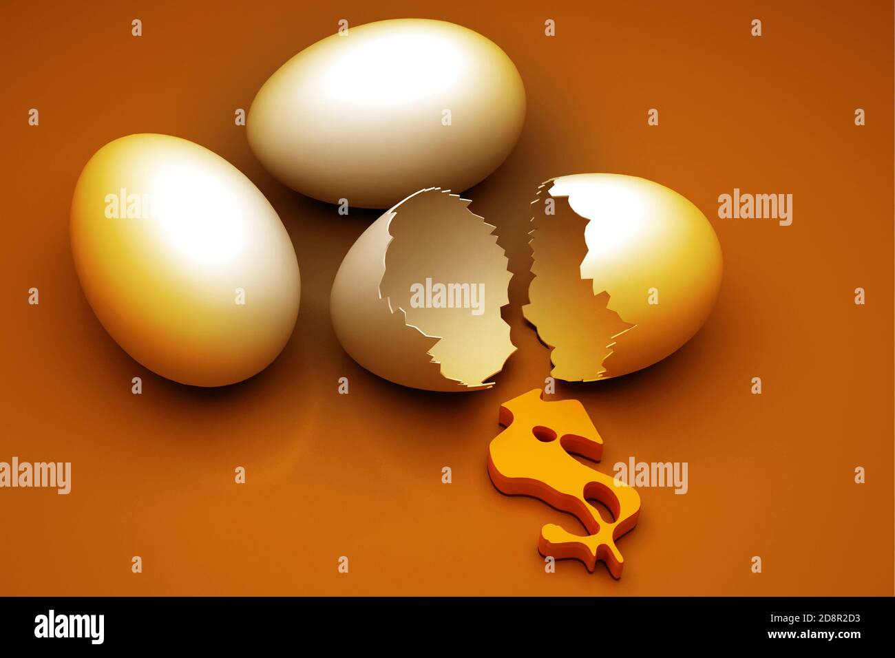 Egg and dollar Stock Photo - Alamy