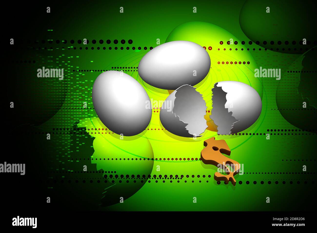 Egg and dollar Stock Photo - Alamy