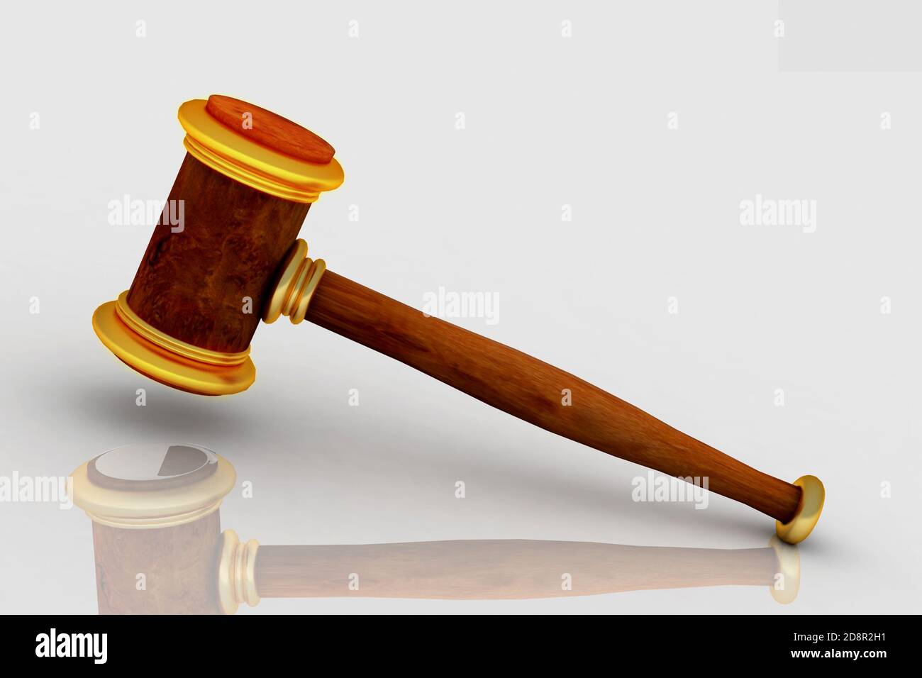 3d auction hammer Stock Photo - Alamy