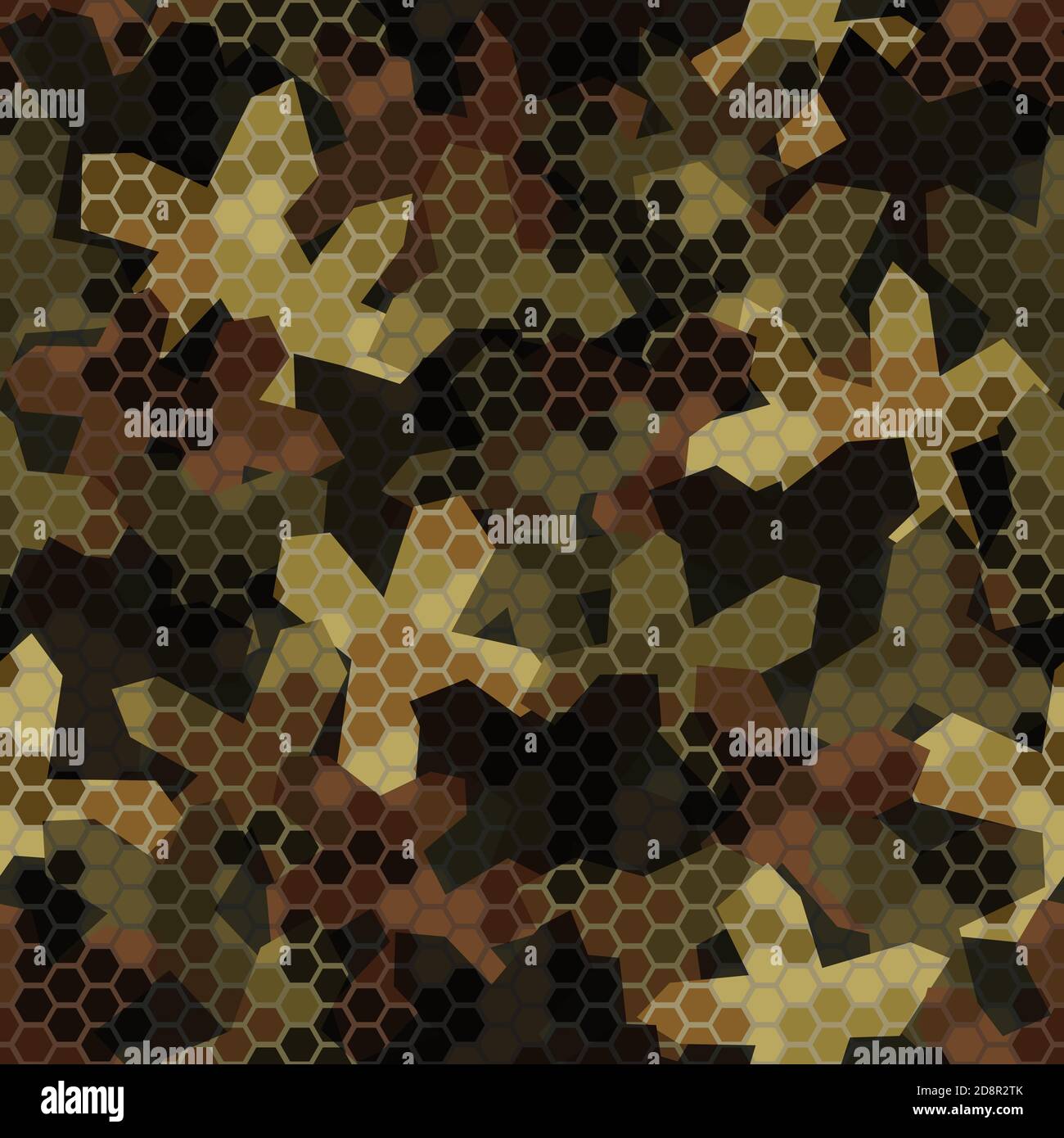 Camouflage seamless pattern background masking camo repeat print Stock ...