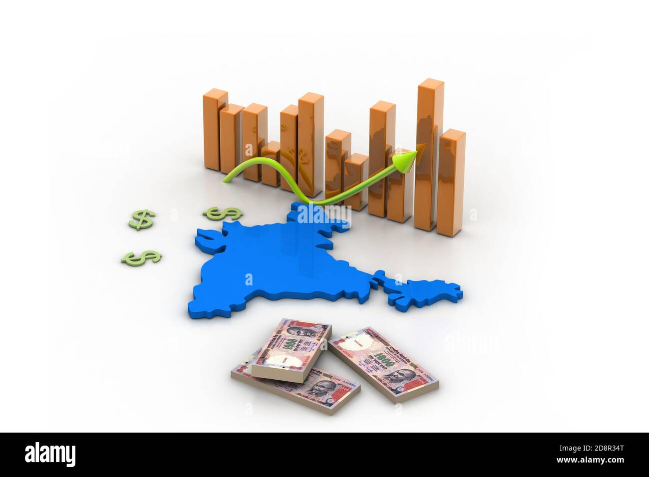 India map and currency Stock Photo - Alamy