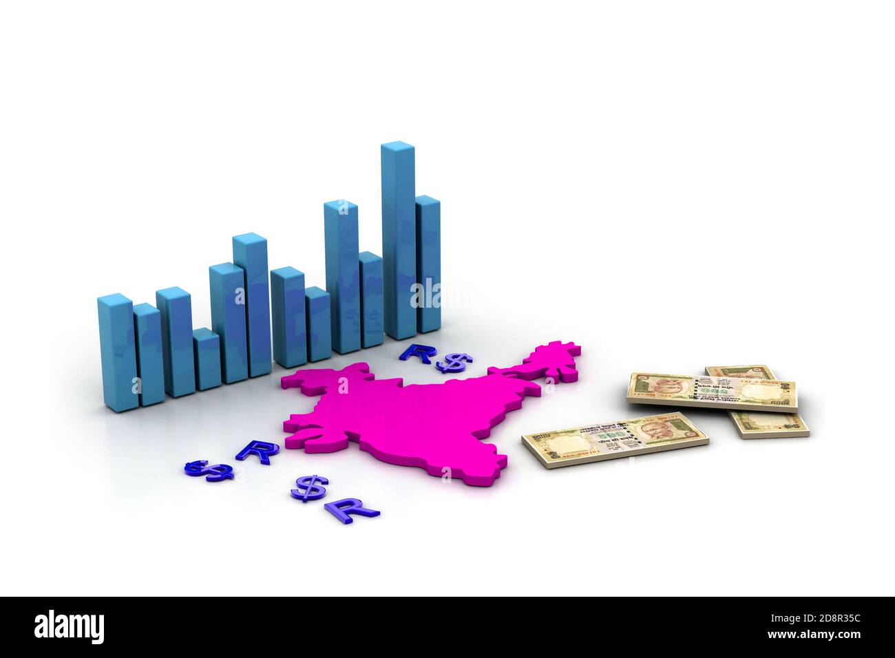 India map and currency Stock Photo - Alamy