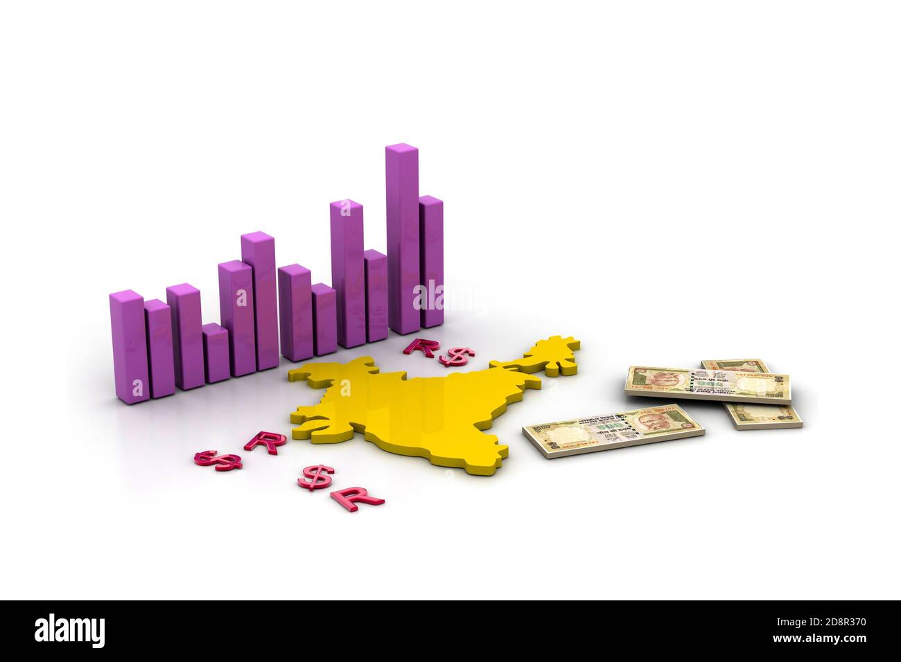 India map and currency Stock Photo - Alamy