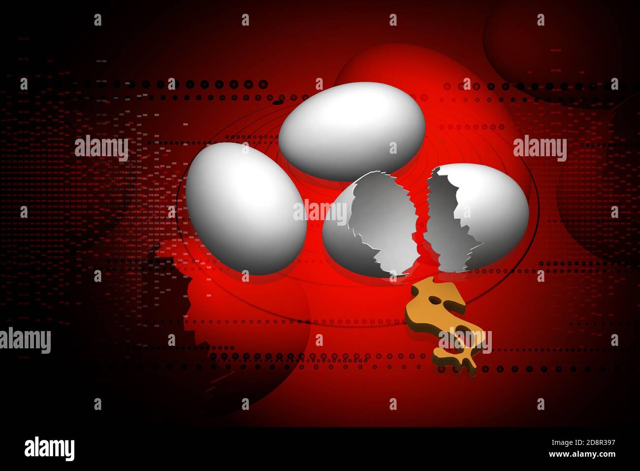 Egg and dollar Stock Photo - Alamy