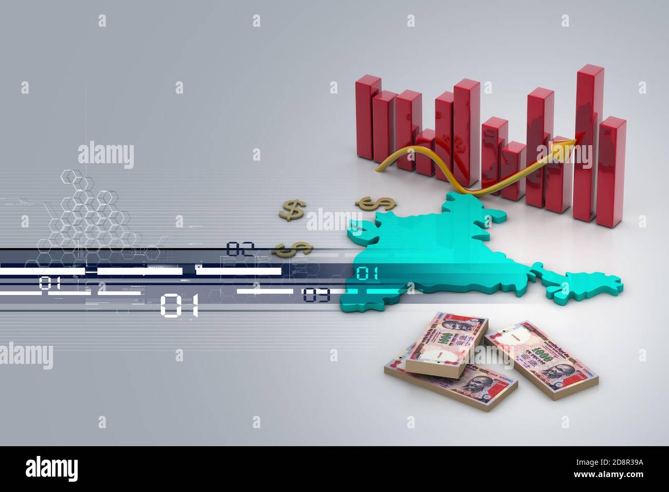 India map and currency Stock Photo - Alamy