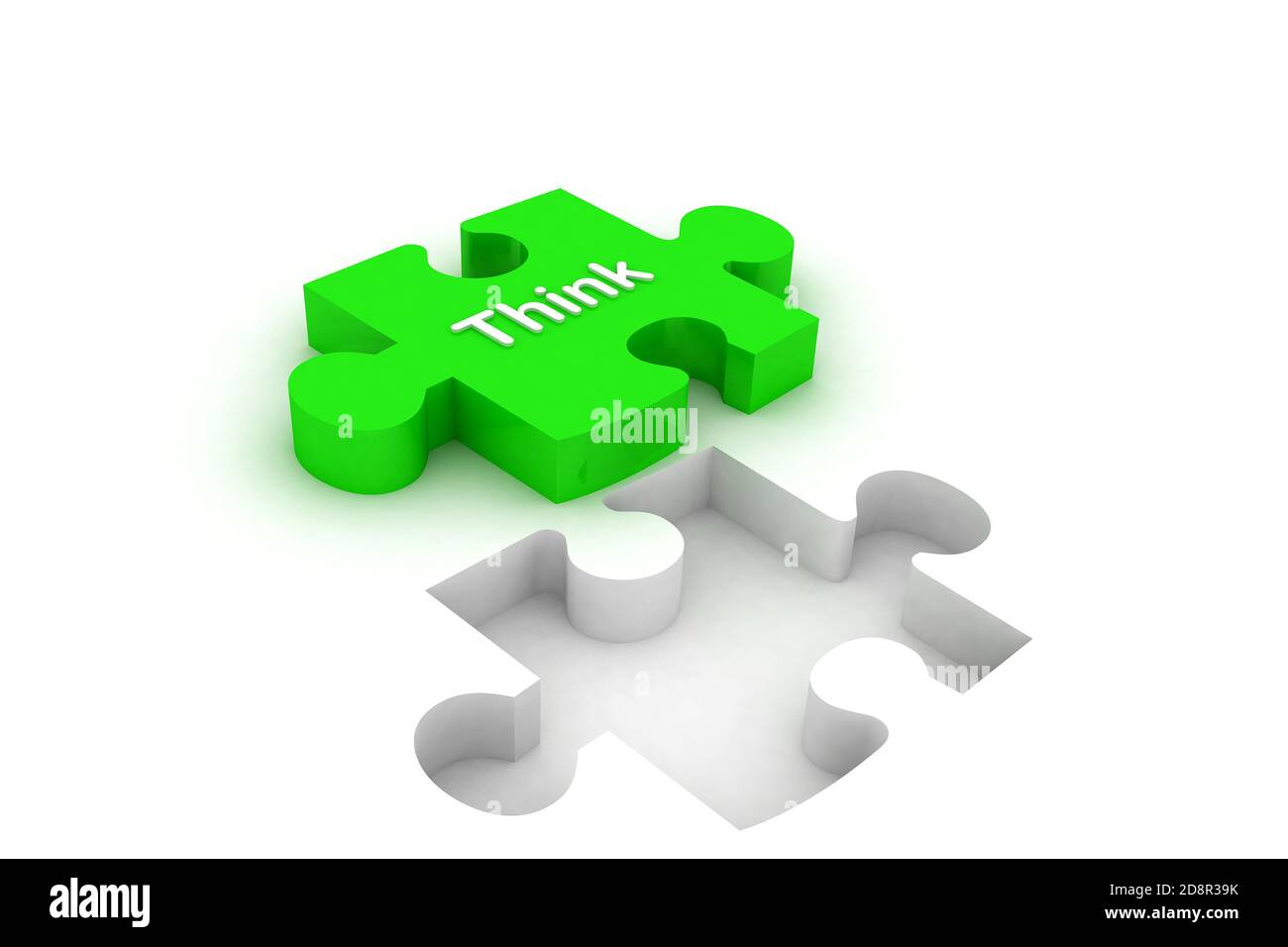 Think puzzle hi-res stock photography and images - Alamy