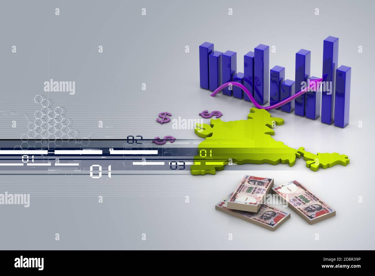 India map and currency Stock Photo - Alamy