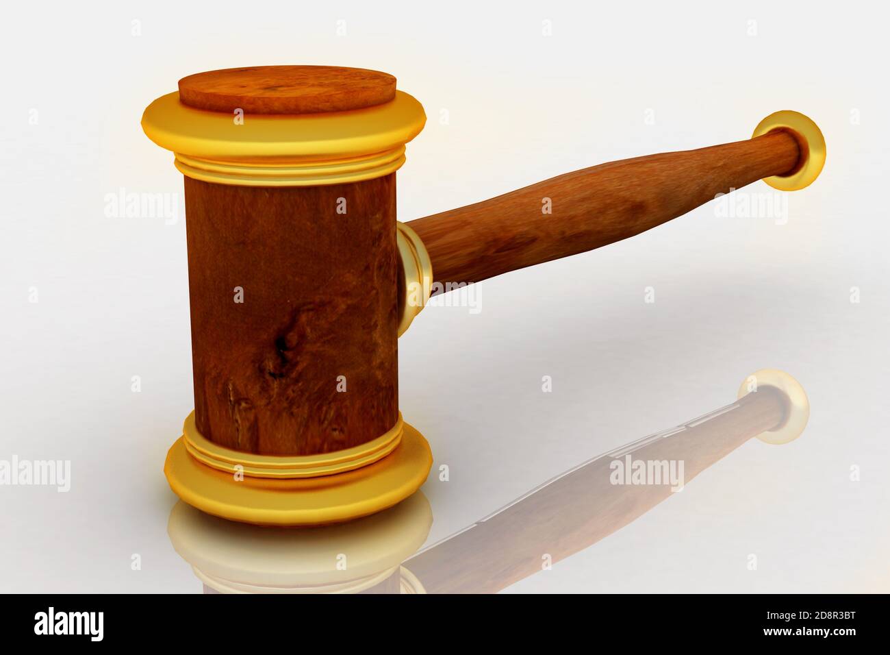 3d auction hammer Stock Photo - Alamy