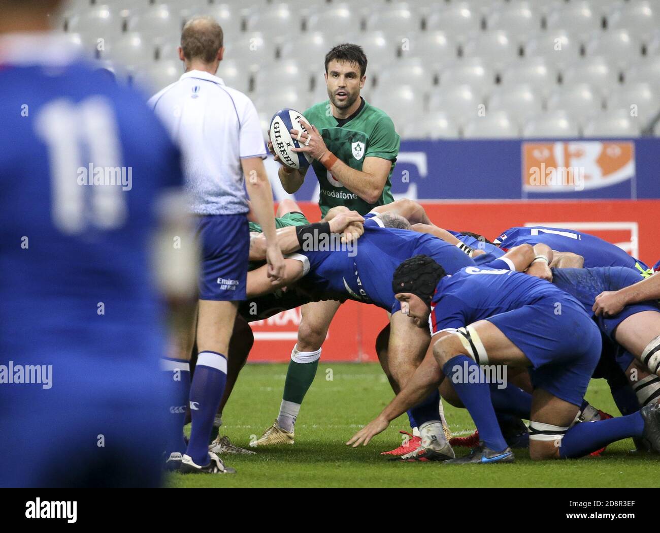 Conor Murray of Ireland during the Guinness Six Nations 2020, rugby ...