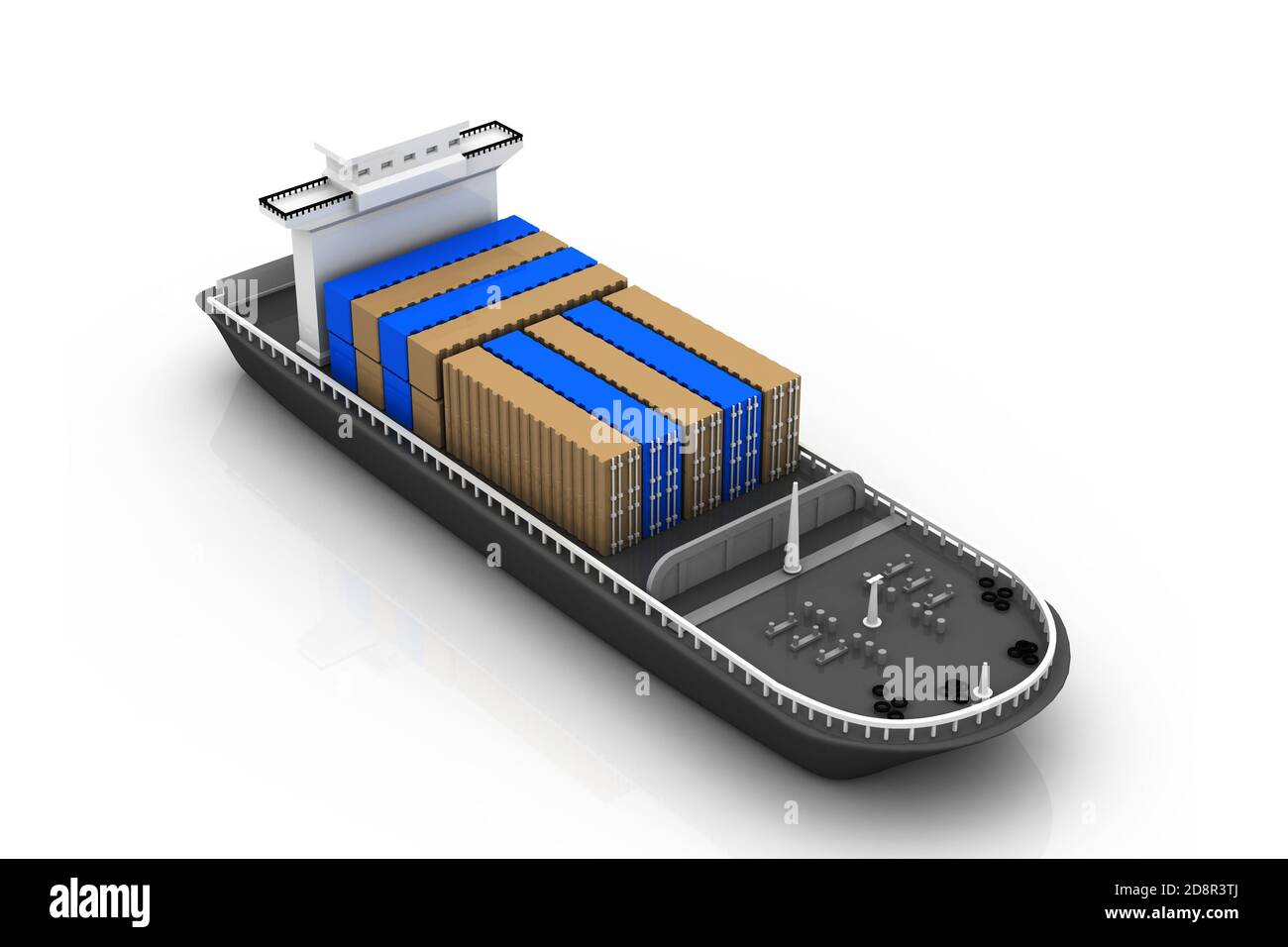 Bulk transport ship Cut Out Stock Images & Pictures - Alamy