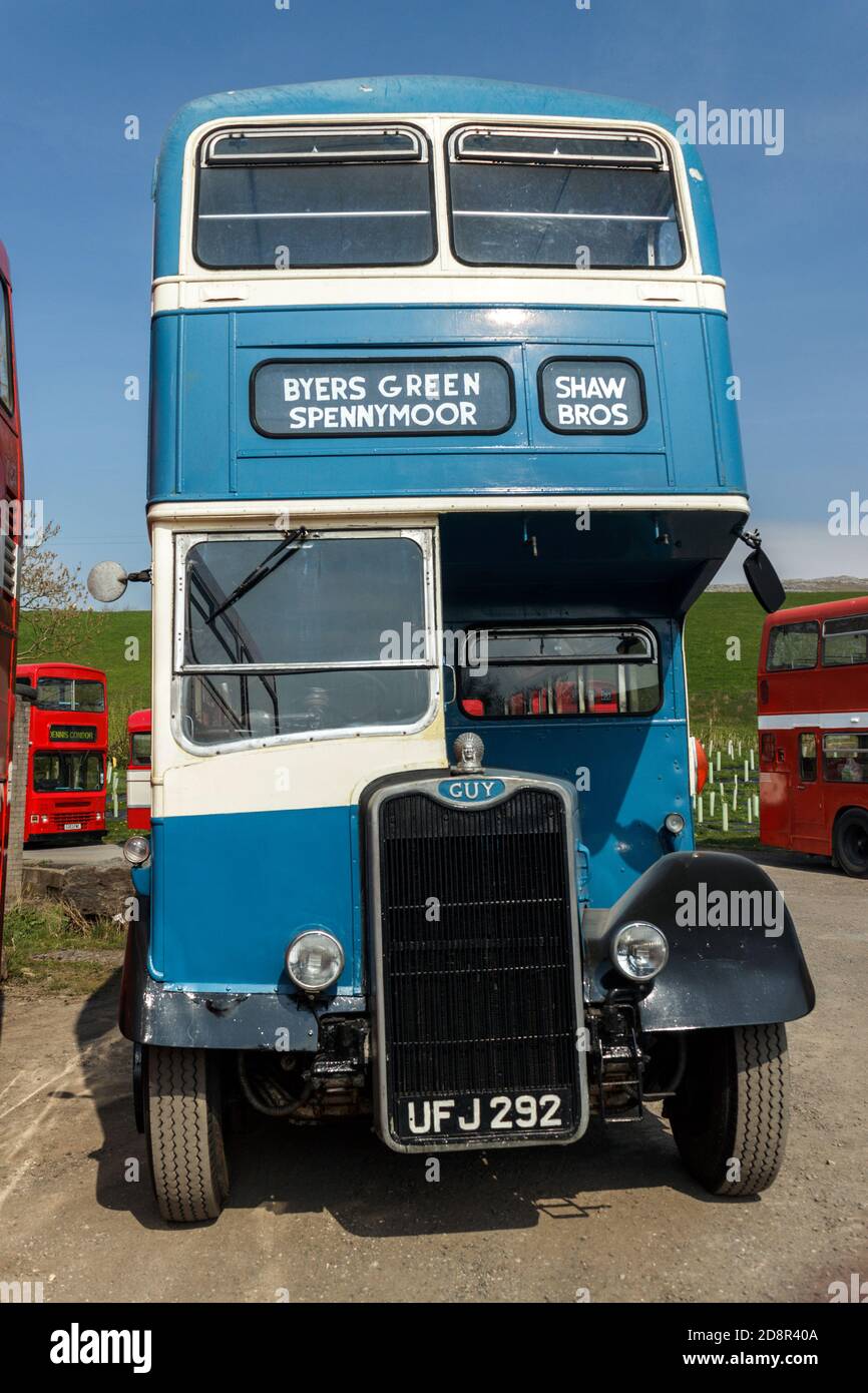 Guy Arab bus at Brough. Kirkby Stephen Commercial Vehicle Rally 2014 ...