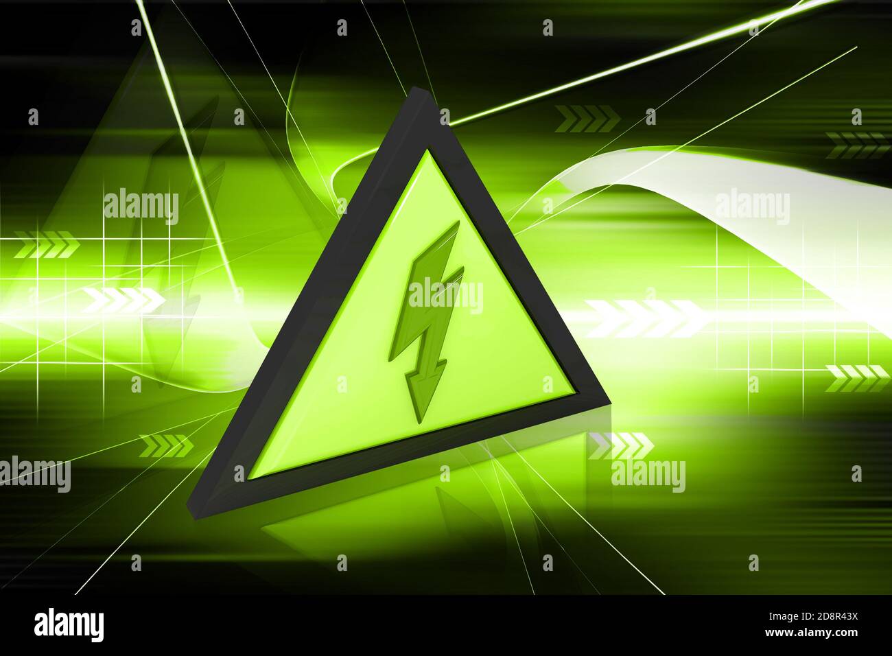 Electric warning hi-res stock photography and images - Alamy