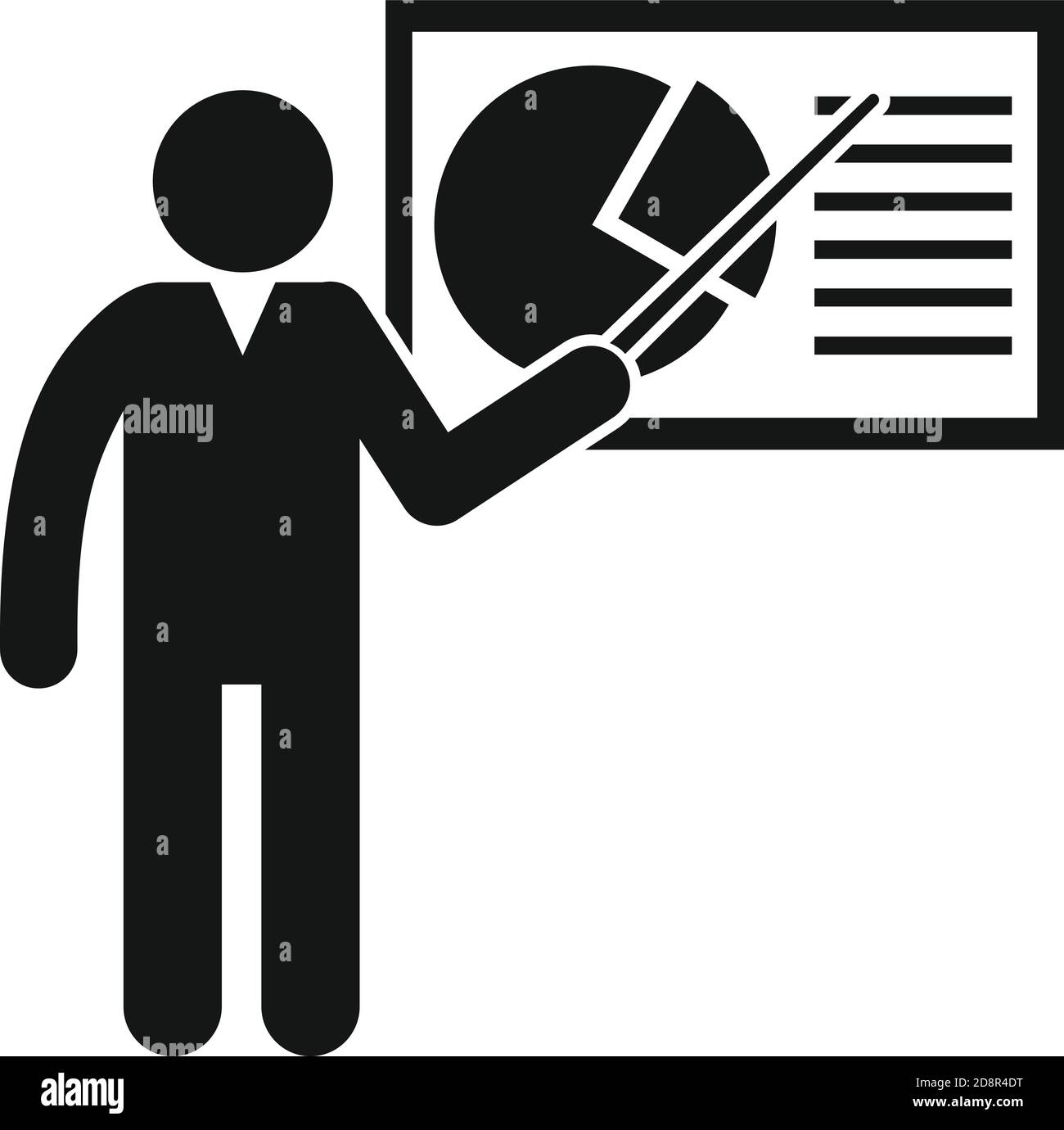 Business training lesson icon, simple style Stock Vector Image & Art ...