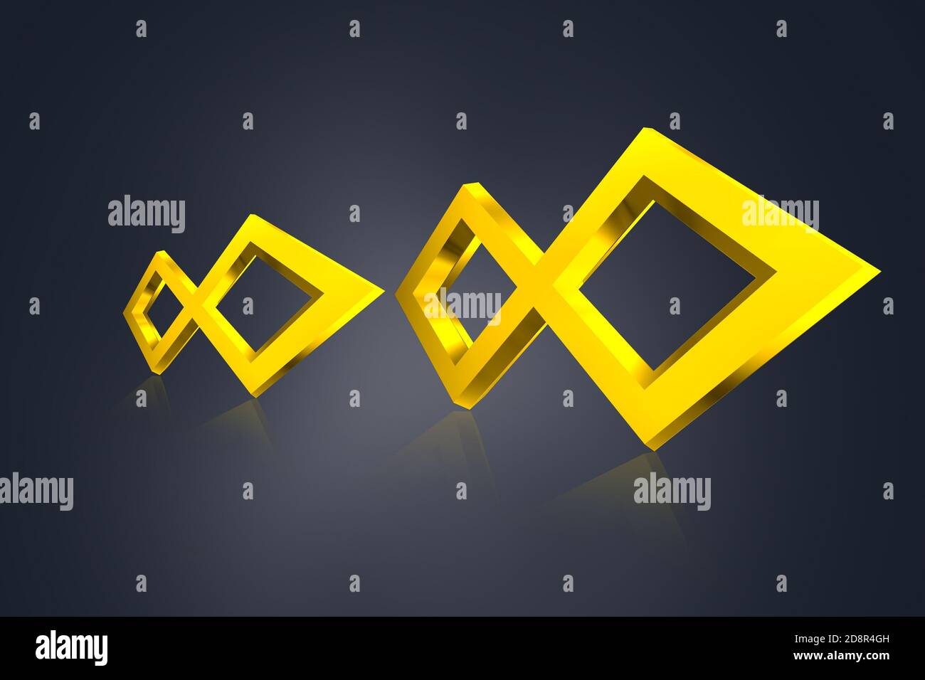 Highly 3d rendering keep quit sign in color background Stock Photo - Alamy