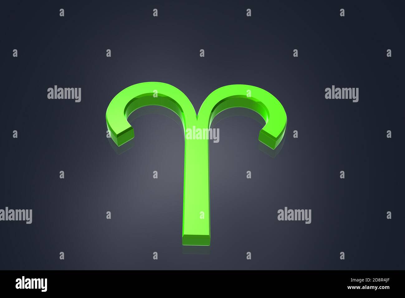Zodiac sign aries 3d illustration hi-res stock photography and images ...