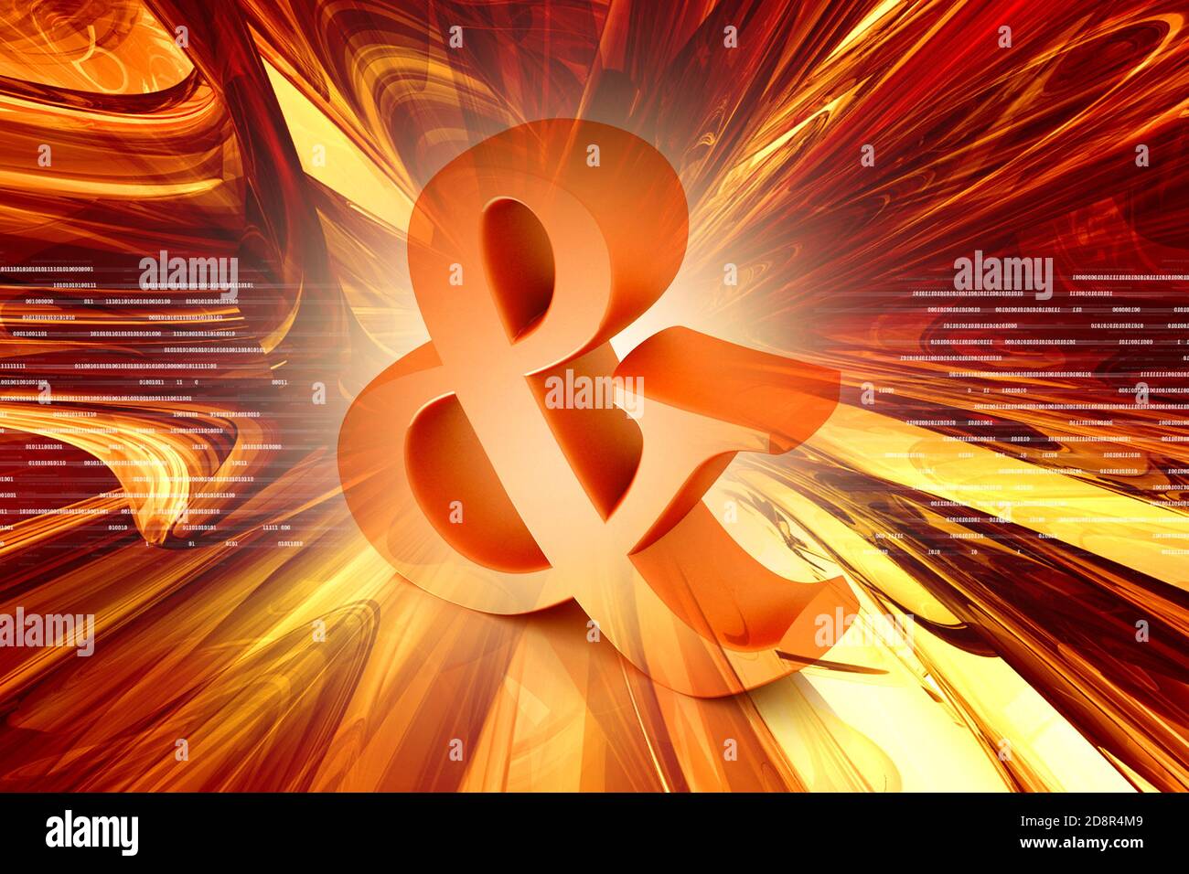 Digital illustration of Business sign in color background Stock Photo ...