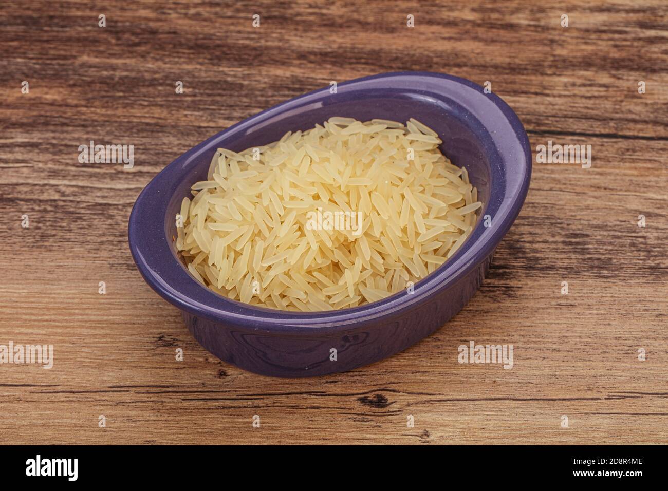 Raw Indian basmati rice in the bowl Stock Photo - Alamy