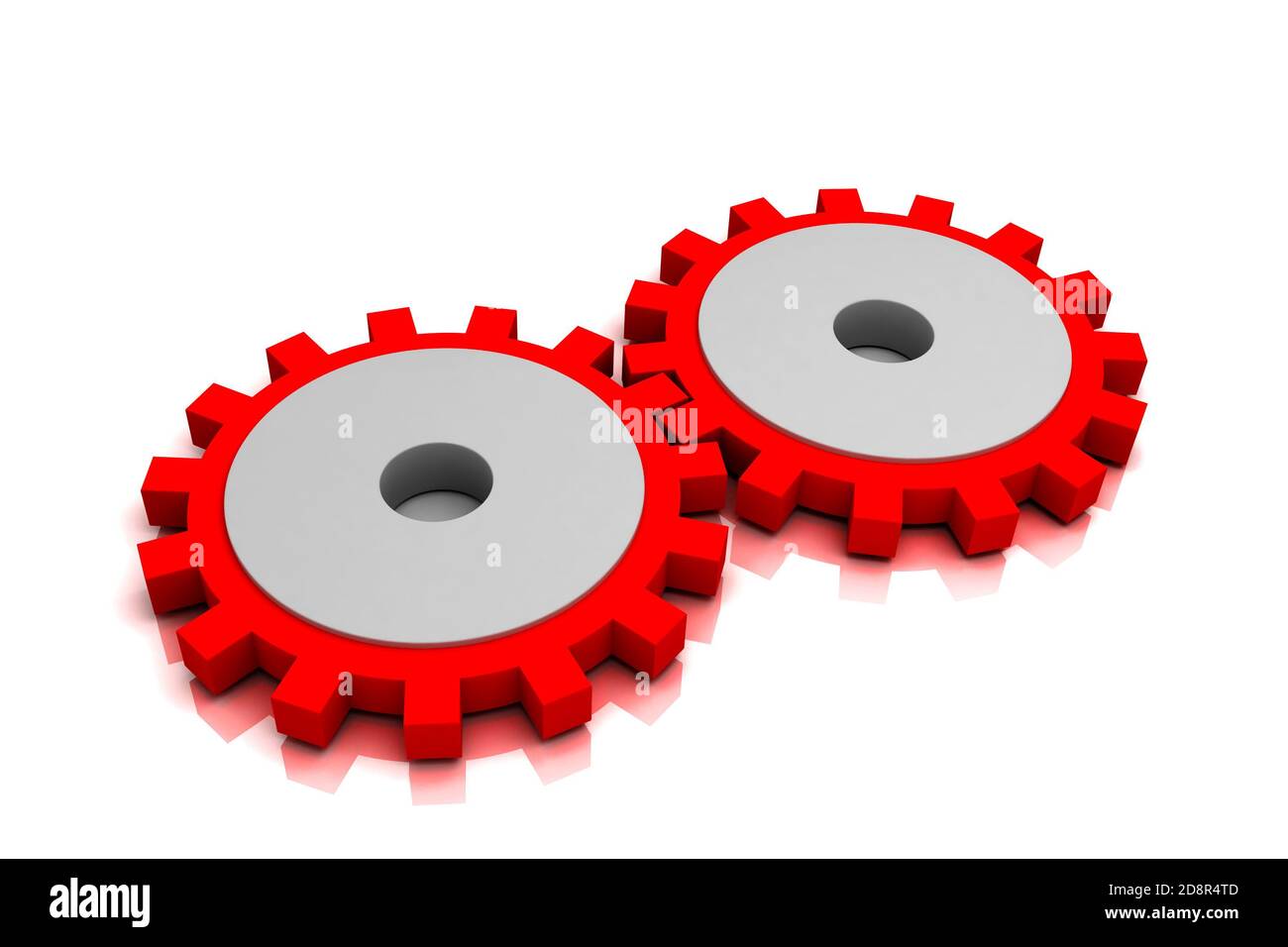 3d multi use gear in white background Stock Photo - Alamy