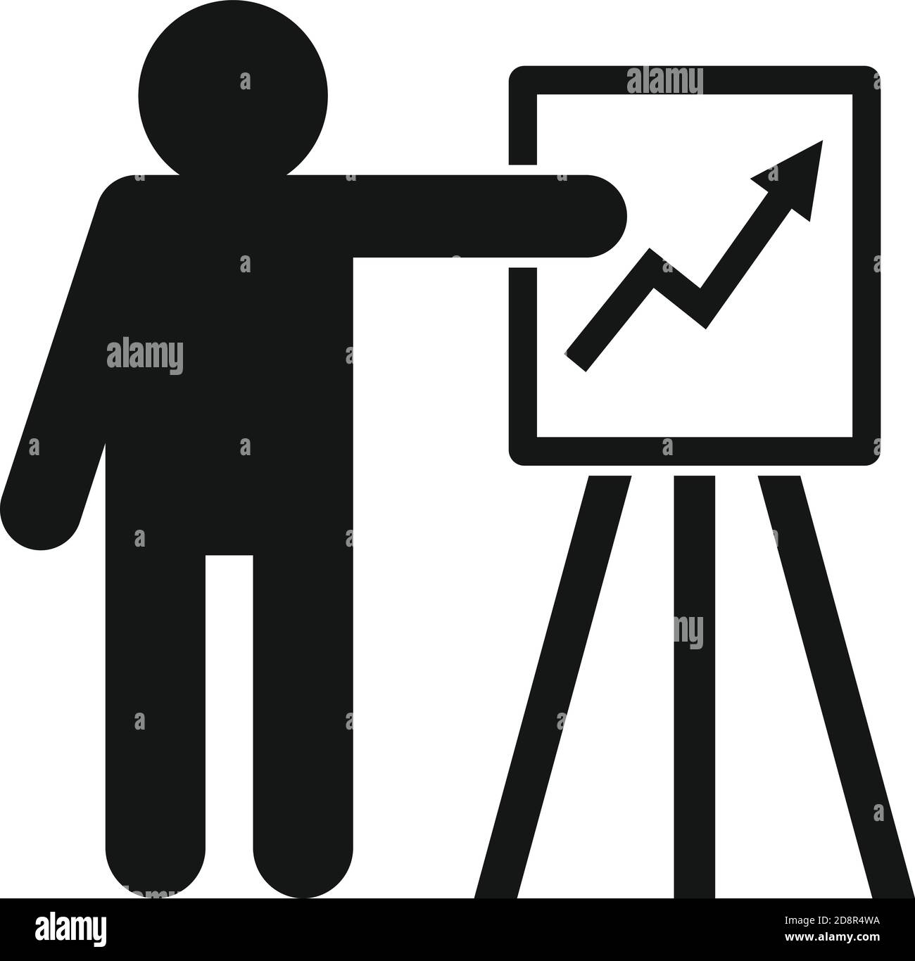 Business training seminar icon, simple style Stock Vector Image & Art ...