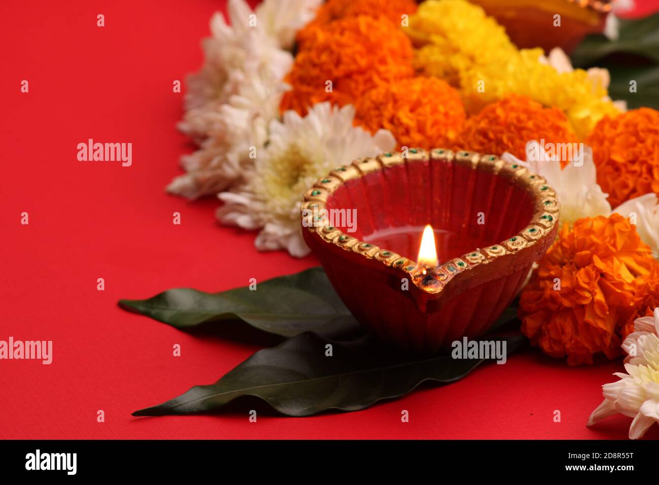 Flower Rangoli for Diwali or Pongal Festival made using Marigold or ...