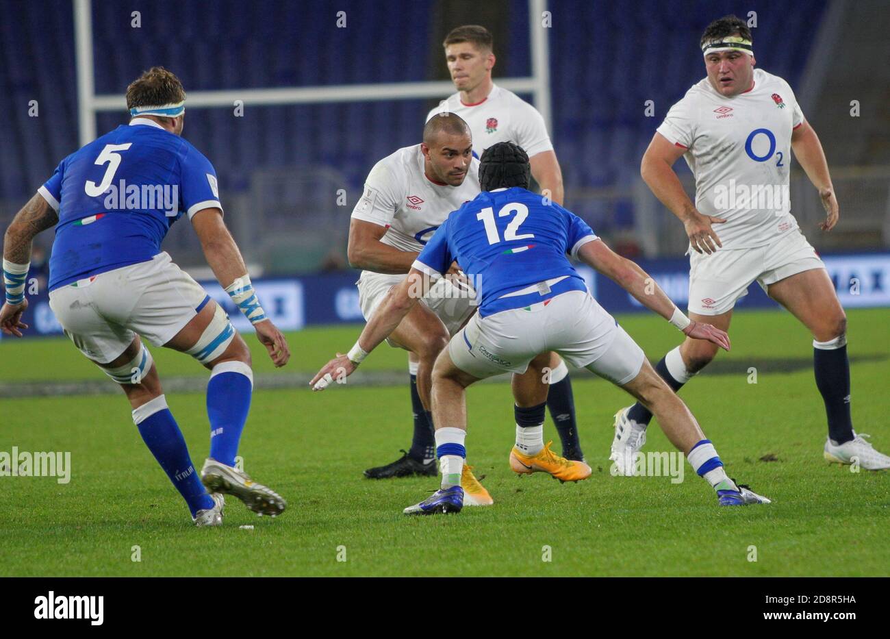 Italy vs England during Italy vs England, Rugby Six Nations match, rome ...