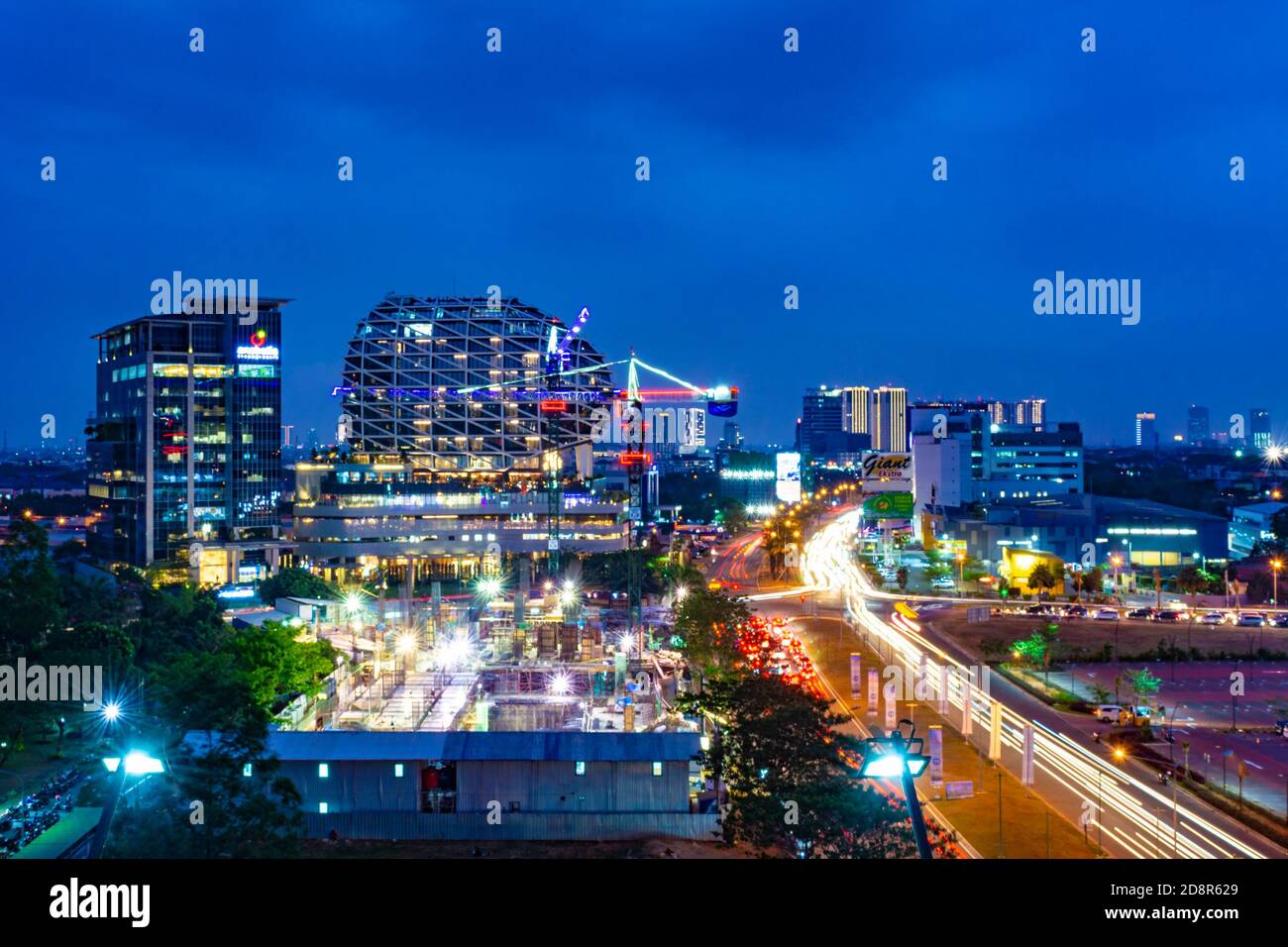 Tangerang, Indonesia - 26th Sept 2019: The scenery at Gading Serpong ...