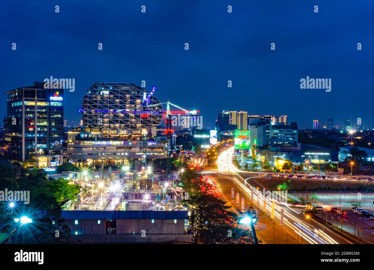 Tangerang, Indonesia - 26th Sept 2019: The scenery at Gading Serpong ...